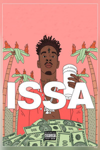 21 Savage Issa Album Cover Matte Finish Poster Paper Print ...