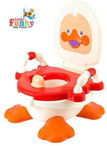 KIDISTIK Duck Potty Training Seat with Removable Bowl and Closable ...