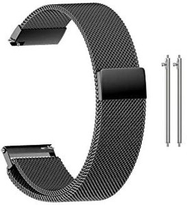 Xenuine 22mm Black Metal Chain Smart Watch Strap Price in India - Buy ...