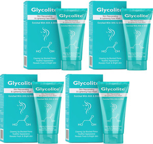 Glycolite Skin fairness Facewash 4x60 ml Face Wash - Price in India ...