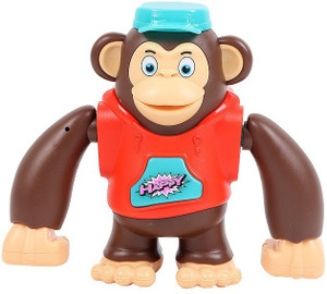 KIDSNEY Funny electric swing dancing orangutan walking plastic animals ...