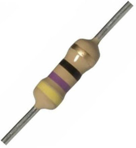 gobagee 47 ohm 1/4w 5% resistor, Set of 20 resistance 47R Carbon Film ...