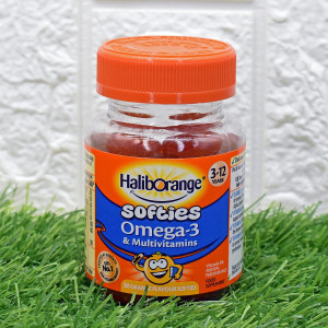 Haliborange Softies Omega-3 & Multivitamins Food Supplement (3-12yrs ...