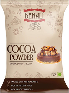 Denali Cocoa Powder 800 Gm Unsweetened & Vegan - Bake, Cake, Hot ...