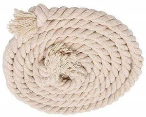 LuvHub Tug of War Cotton Rope 19mm Thickness (35 Meters ) Battle Rope ...