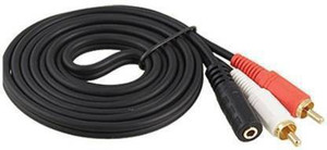 Triangle Ant AUX Cable 1.5 m 3.5mm Female to 2 x RCA Male - RCA to AUX ...