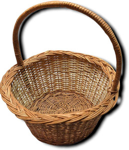 Variety Mart VPM0103-- Cane Flower Basket Price in India - Buy Variety ...