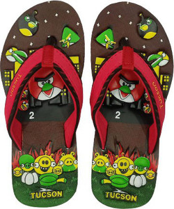Tucson Angry Birds Girls Slip On Slipper Flip Flop Price in India - Buy ...