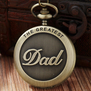 Tiny Tim The Greatest Dad Vintage Pocket-Watch Antique Style Metallic ...