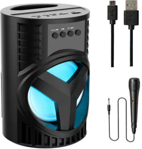 Buy Wrapadore Wireless Microphone Bluetooth Sound Box subwoofer multi ...