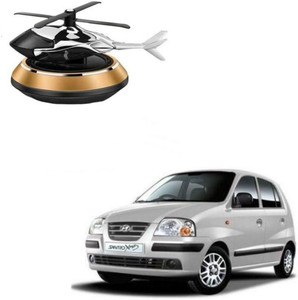 AUTOGARH Golden Car Aroma Diffuser Air Freshener Perfume Solar for ...