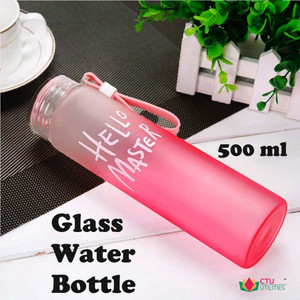 CTU Utilities Hello Master Glass Water Bottle 500 ml Bottle - Buy CTU ...
