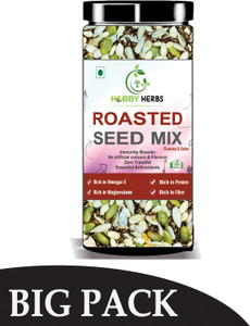 Hobby Herbs Roasted Seed Mix 0.5kg |Breakfast Seed Mix | Rich in ...