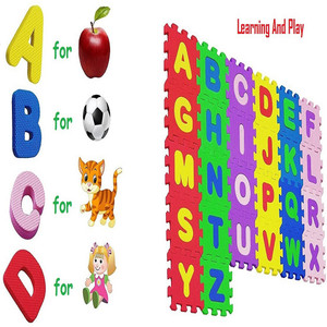 Baby Toys Alphabet Abcd Mats For Kids , Educational & Learning Purpose ...
