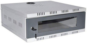 Faigy CCTV Server Rack 2U CCTV/DVR/NVR Cabinet Box Cast Iron, Glass ...