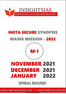 Insight IAS Secure Synopsis GS Paper 1 November December January 2022 ...