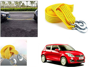 Shop Buy 3-Ton Nylon Car Truck Towing Cable Tow Pull Rope for Maruti ...