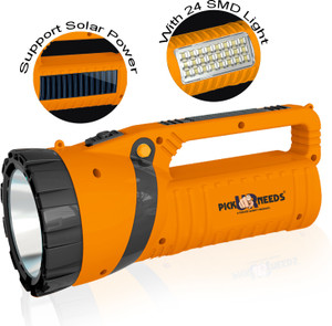 Pick Ur Needs Long Range Solar Power Torch Light Rechargeable Led 75 ...