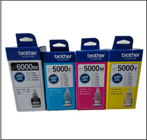 Brothers BT6000BK/BT5000 PRINTER DCP-T300 PRINTER CARTRIDGE Black + Tri ...