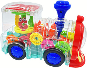 Enorme Transparent Concept Musical Train Engine 360 Degree Rotating ...