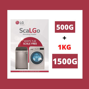 LG ScaLGo 500 GM For All type of Washing Machine Drum/Tub/Balti Cleaner ...