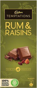 Cadbury Temptation Rum and Raisin Chocolate Bars Price in India - Buy ...