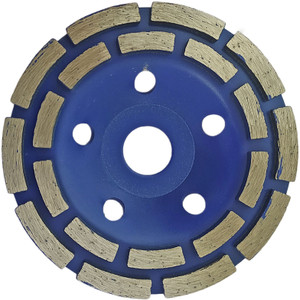 Inditrust Heavy duty 5inch (125mm) Segmented Rim Diamond cup wheel ...