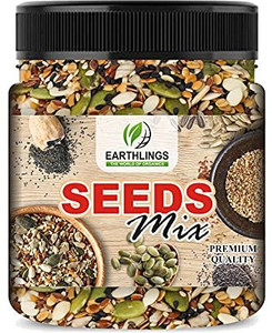 EARTHLINGS Roasted Seeds Mix Breakfast Seed Mix Rich in Protein & Fibre ...