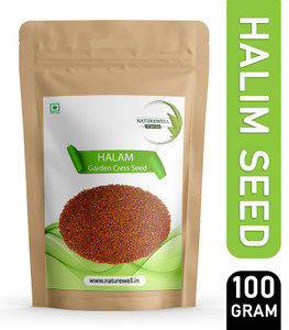 Naturewell Organics Halim Seeds / Asalsiya For Eating, Aliv Seeds For ...