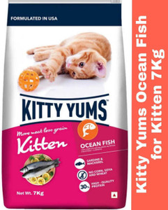Kitty Yums Kitty Yums Ocean Fish For Kitten 7Kg Cat Food Fish, Mackeral ...