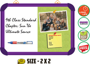 Sunway Display System NON MAGNETIC board 2*2 feet, PURPLE Aluminium ...