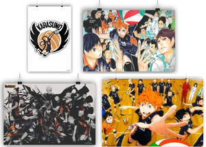 Haikyuu Combo Poster 110 Paper Print - Animation & Cartoons posters in ...