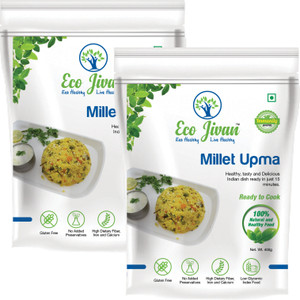 ECO JIVAN Millet Upma Mix (400g | Pack of 2) 800 g Price in India - Buy ...