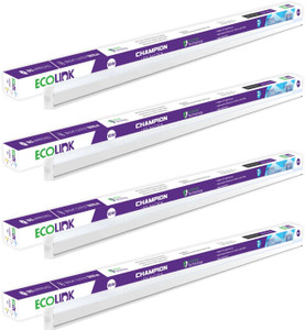 EcoLink EcoLink 18-Watt Polycarbonate Batten Warm White LED Tube Light ...