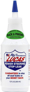LUCAS Power Steering Stop Leak 12 oz. Lucas 10008 Power Steering Stop ...
