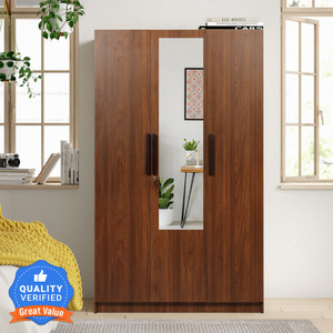 Trevi Ozone With Drawer Engineered Wood 3 Door Wardrobe Price in India ...