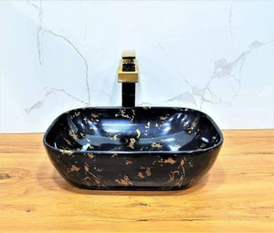 Joyo Cera Art Wash Basin Countertop, Tabletop Ceramic Bathroom Sink ...
