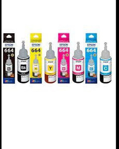 ORIGNL EPSON 664 BLACK/TRI-COLOR FOR L130 Printer Black + Tri Color ...