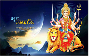 Devi Mata Wall Poster For Room With Gloss Lamination D64 Paper Print ...