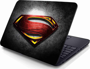 Stickers Mart 25 cm Laptop Skin 'Superman Logo' ( Material-Vinyl ...