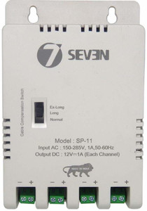 7SEVEN 4 Channel CCTV Power Supply 12v 4ch SMPS for CCTV Security Dome ...