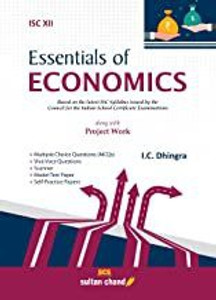 Essentials of Economics ISC Class 12: Buy Essentials of Economics ISC ...