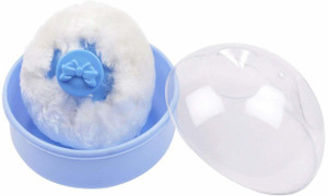 Newborn Baby Collection Baby Powder Puff with Powder Storage case and ...
