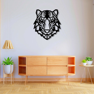 Artrooms Tiger Head Metal Wall Art - Wall Decoration | Wall Hanging ...