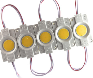 SAMAES 5 Pics 2.4 Watt 12 Volt DC Warm White Color Coin Led Light ...