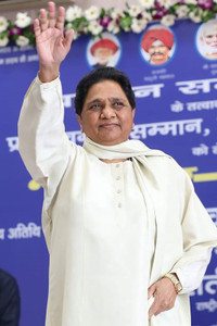 Mayawati Former C M of Uttar Pradesh Matte Finish Poster Paper Print ...
