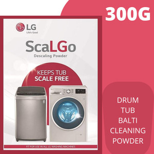 lG ScaLGo 300 GM Washing Machine Cleanser Powder Detergent Powder 300 g ...