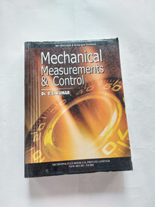 Mechanical Measurements & Control by Dr. D.S. Kumar: Buy Mechanical ...