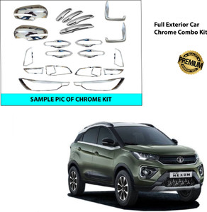 Gadiparts ™ Car Chrome Kit Car Accessories Cover Car Garnish Combo for ...