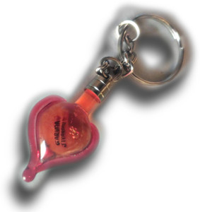 Trending name keychain Name On Rice Red Heart Border with Customize ...